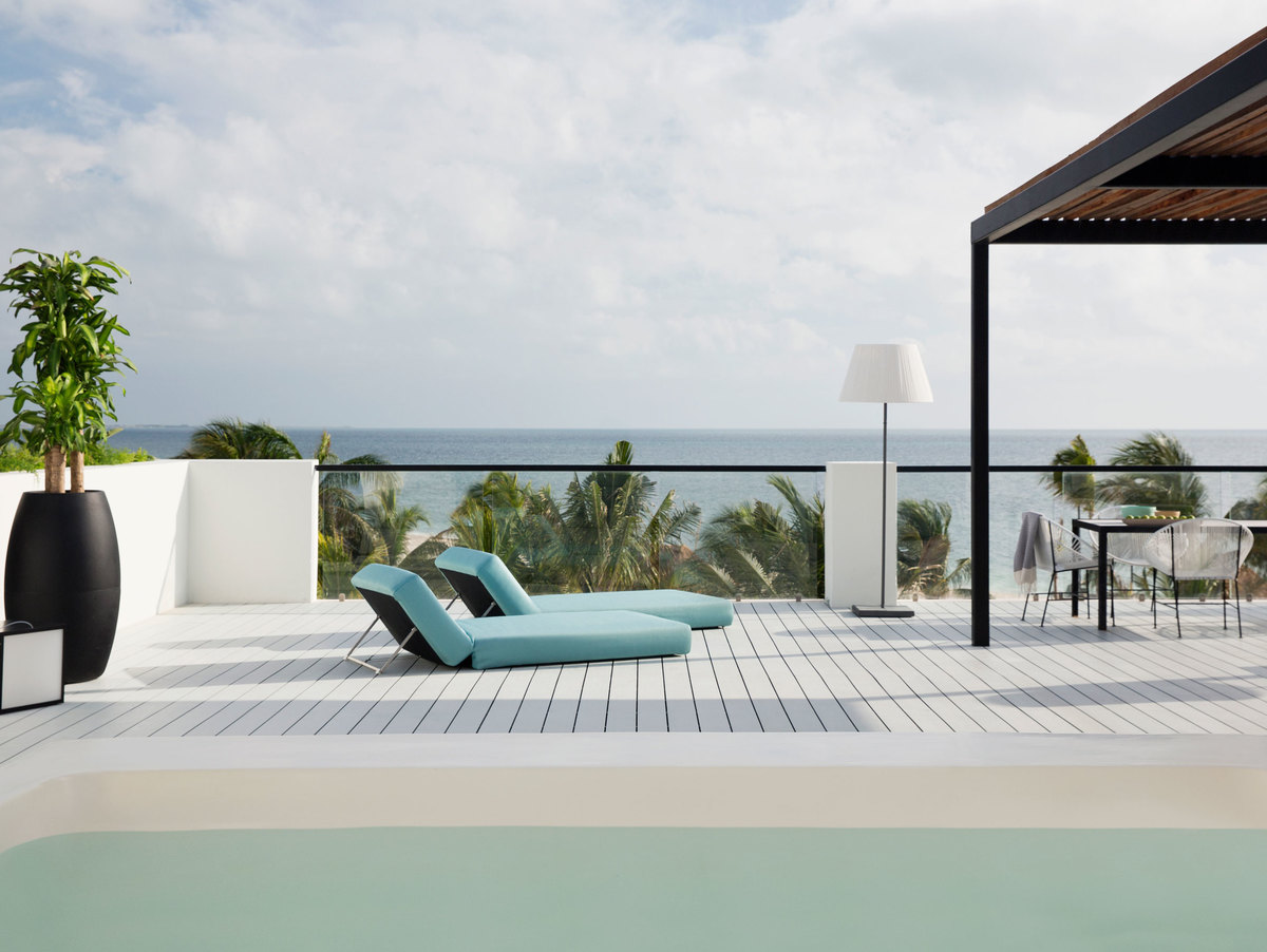 Imperial Suite Two-Story Rooftop Terrace with Plunge Pool