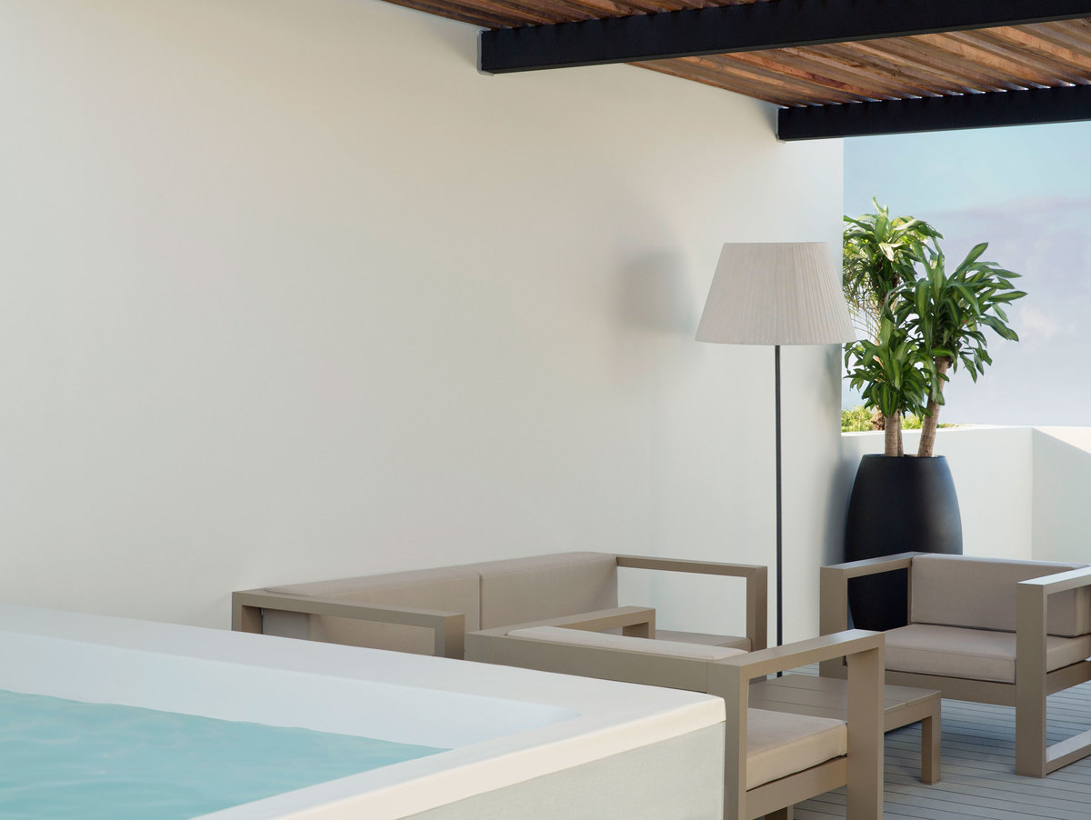 Two-Story Rooftop Terrace Suite with Plunge Pool